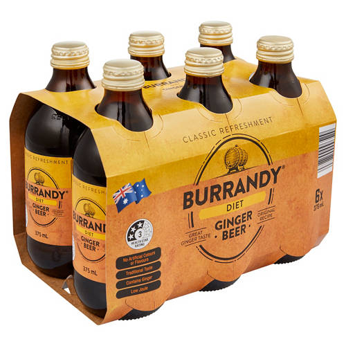 Diet Ginger Beer 6x375ml